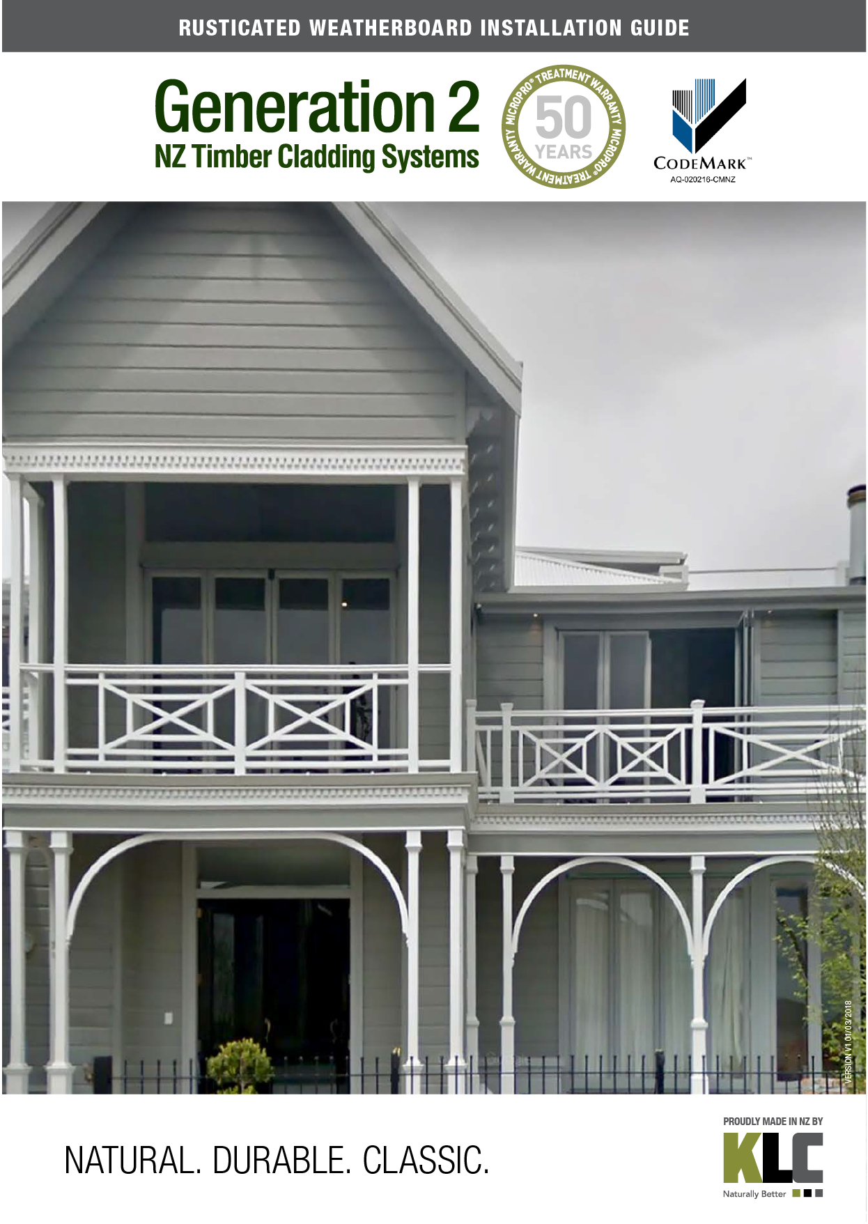 KLC - H3.2 and H4 Treated Timber Weatherboards Fascia :: Installation ...