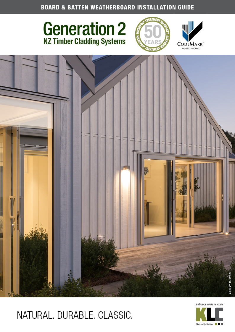 KLC - H3.2 and H4 Treated Timber Weatherboards Fascia :: Installation ...