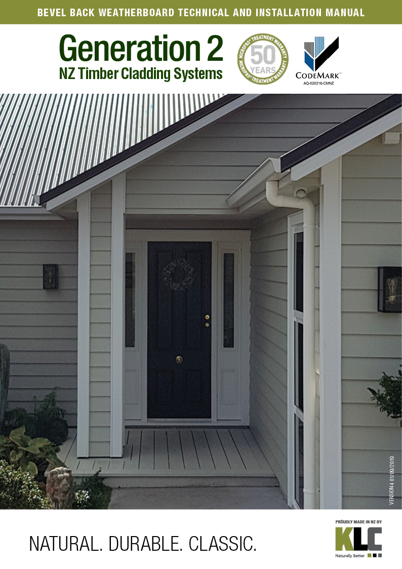 KLC - H3.2 and H4 Treated Timber Weatherboards Fascia :: Installation ...